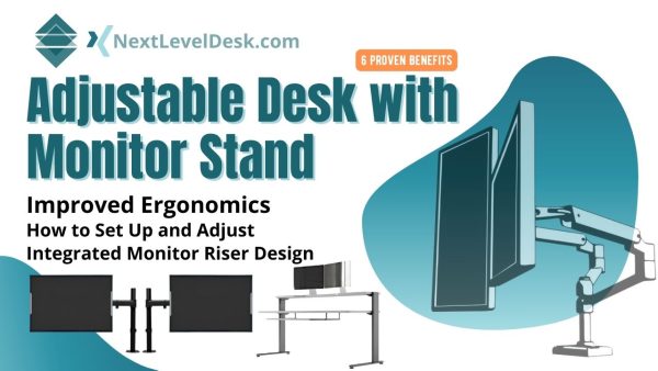 Adjustable Desk with Monitor Stand: 6 Proven Benefits